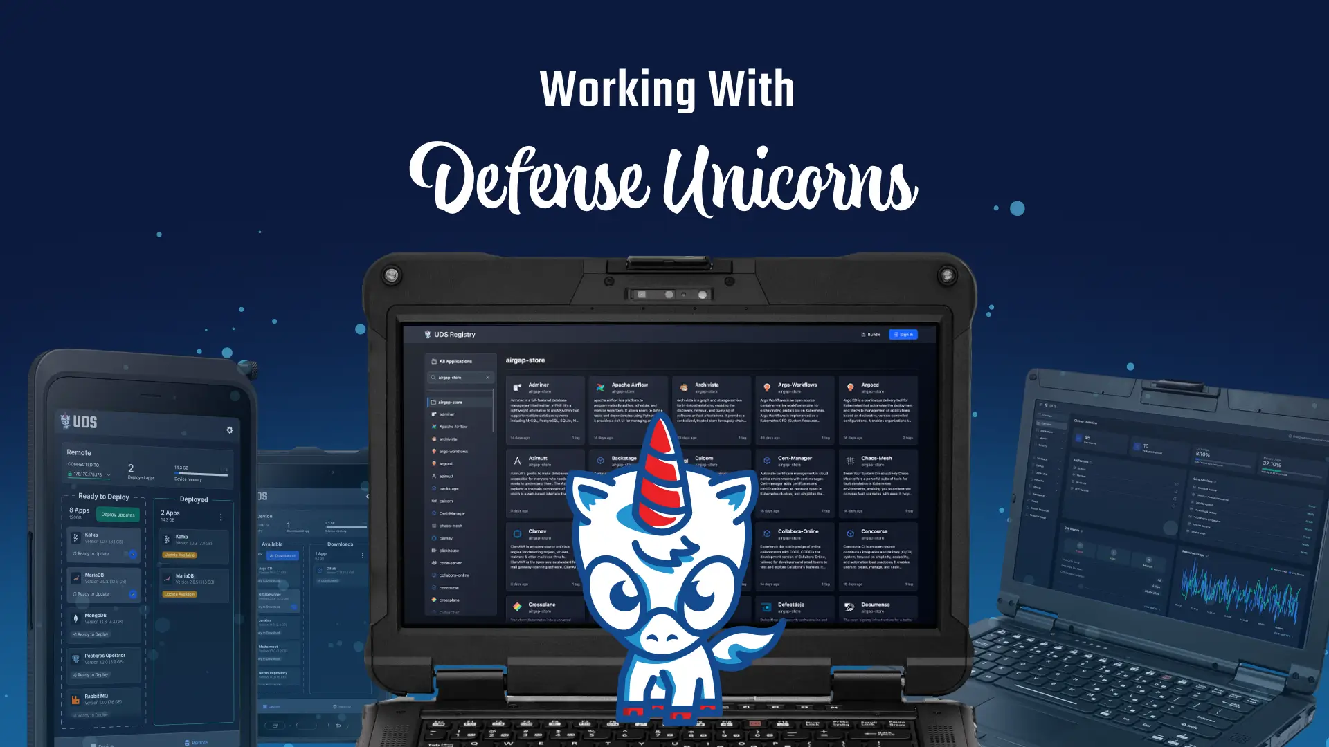 Defense Unicorns | Working With us